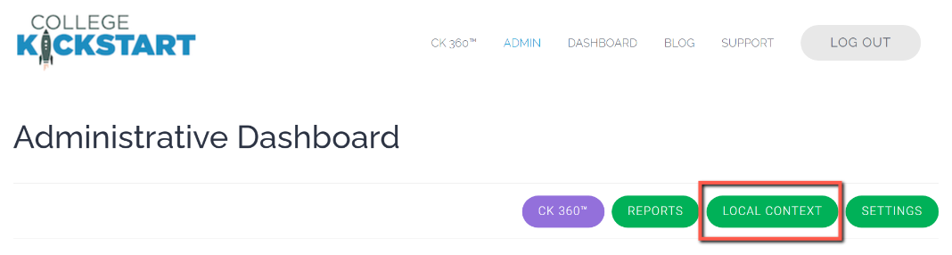 Understanding Local Context – College Kickstart